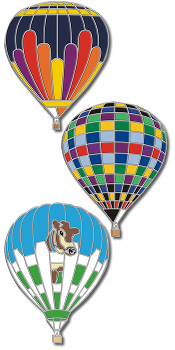 Custom Balloon Pins | Aer Blarney Balloons, LLC